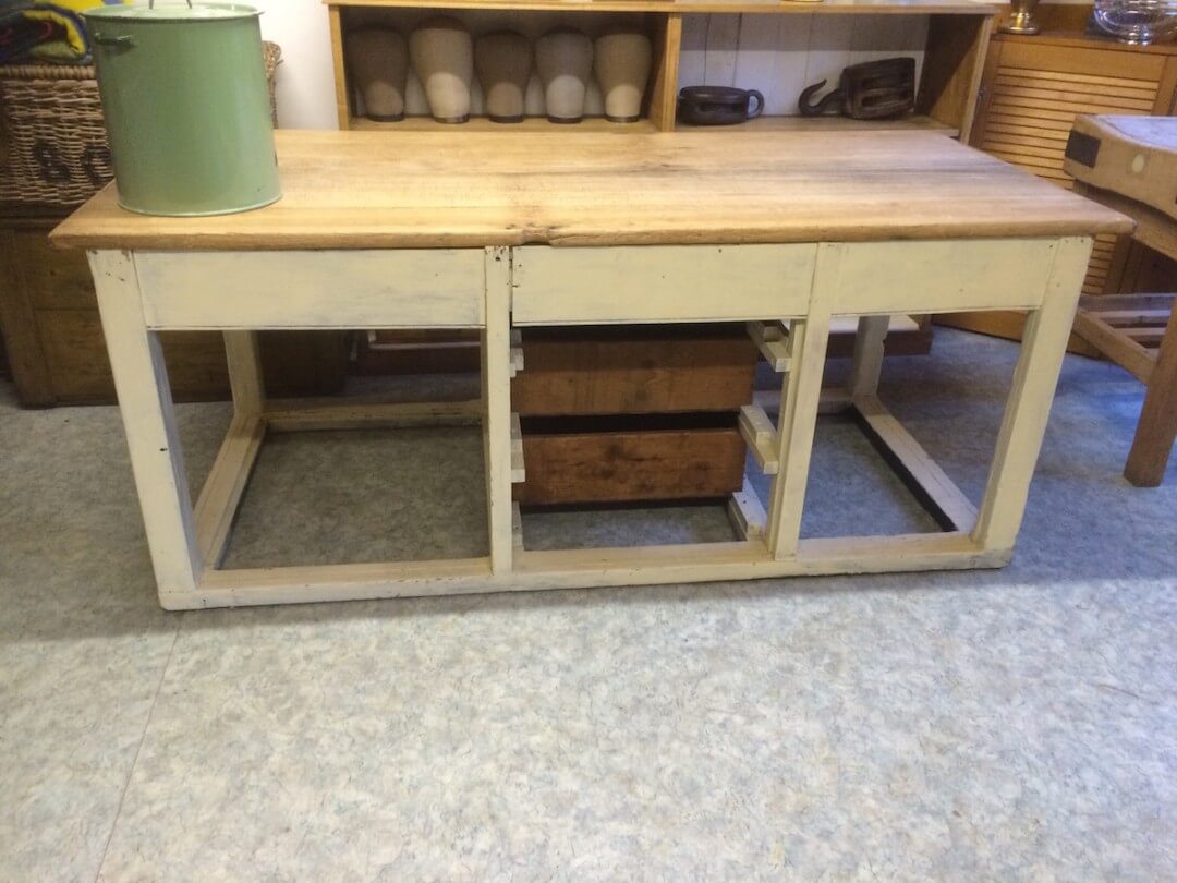 Vintage bakers table - Vintage Pine Etc. Ltd